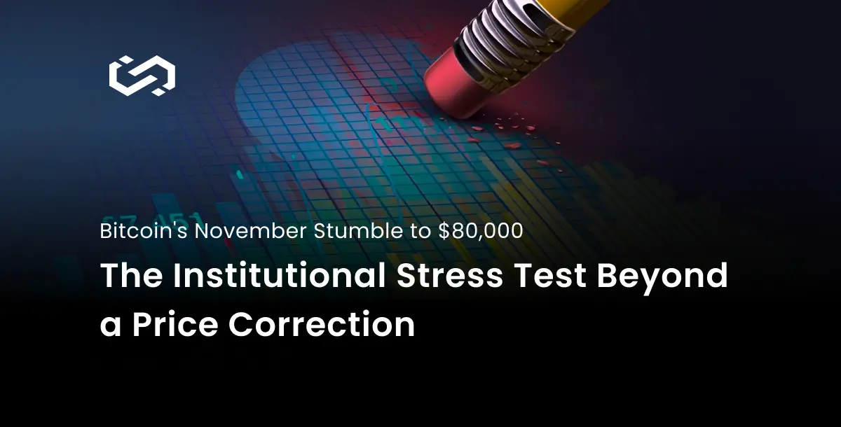 Bitcoin's Institutional Stress Test: The $80K Stumble